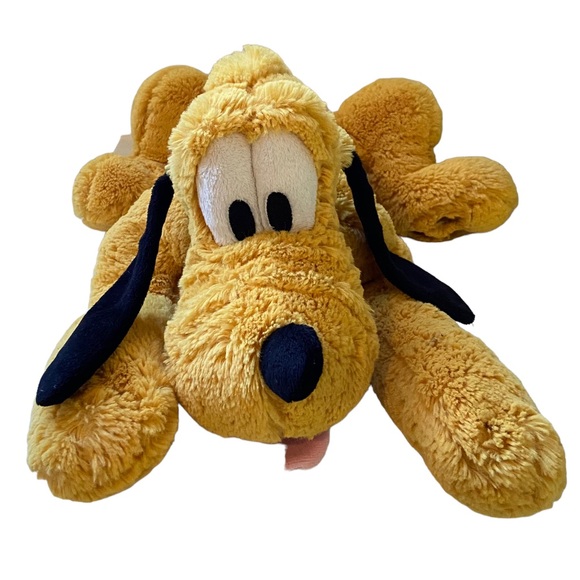 Disney | Toys | Disney Store Pluto Plush Stuffed Animal 6 Laying Down ...